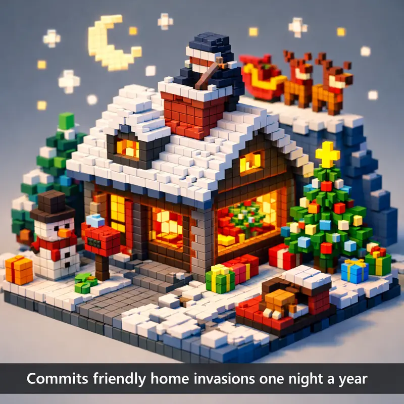 Commits friendly home invasions one night a year — Riddle with Answer ...