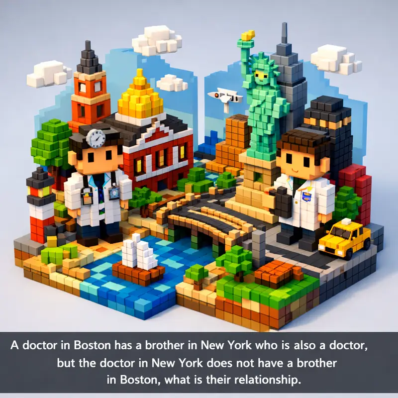 A doctor in Boston has a brother in New York who is als — Riddle with ...