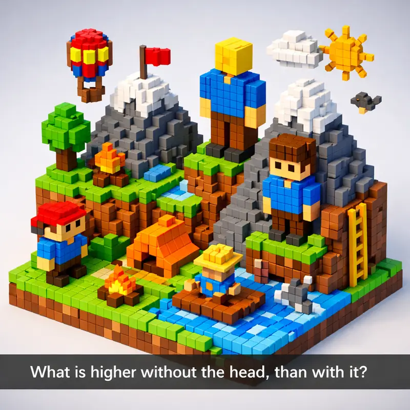 What is higher without the head, than with it? — Riddle with Answer ...