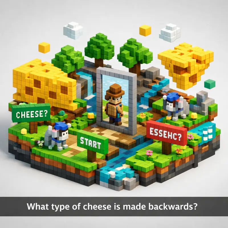 What type of cheese is made backwards? — Riddle with Answer | DoRiddles