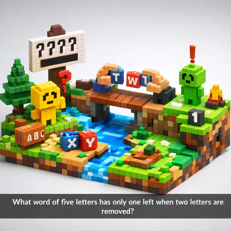 What word of five letters has only one left when two le — Riddle with ...